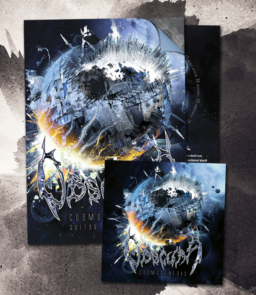 Cosmogenesis | CD & Guitar Tablature Book Bundle - OBSCURA